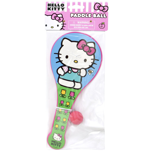 Hello Kitty Paddleball 9in 12pcs | A&A Global Industries